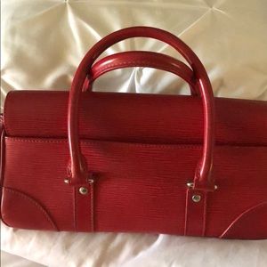 Louis Vuitton | Bags | Lipstick Red Lv | Poshmark